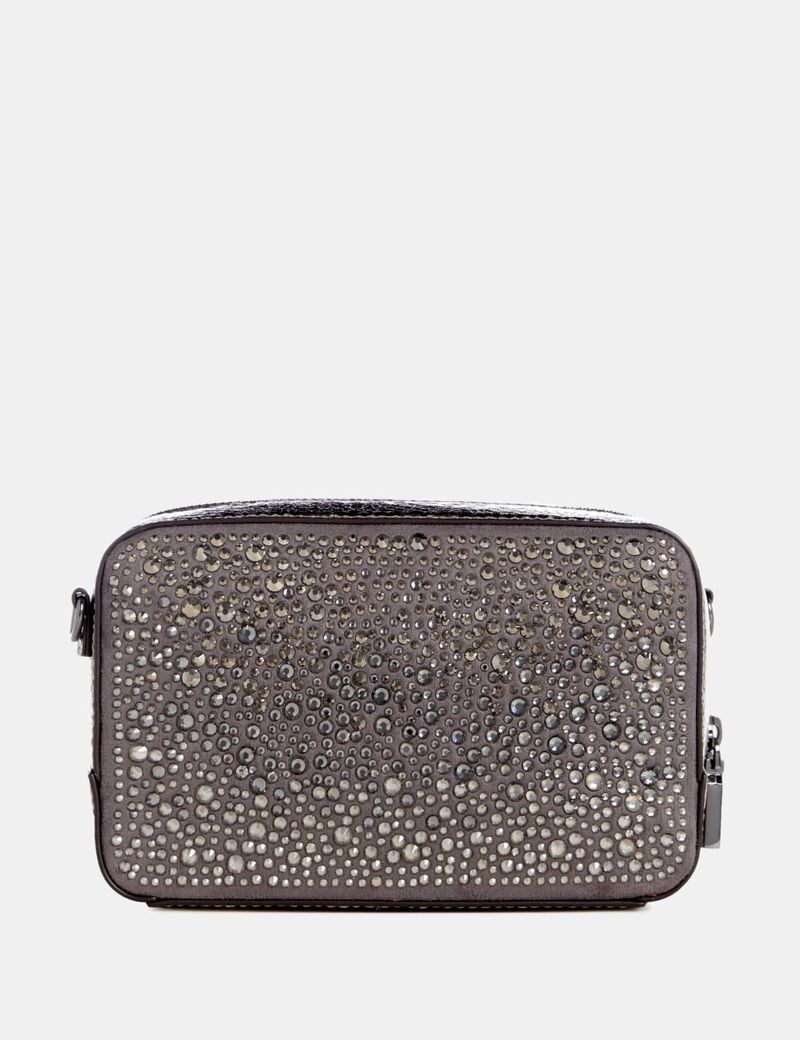Shop GUESS Online Lua rhinestone crossbody bag