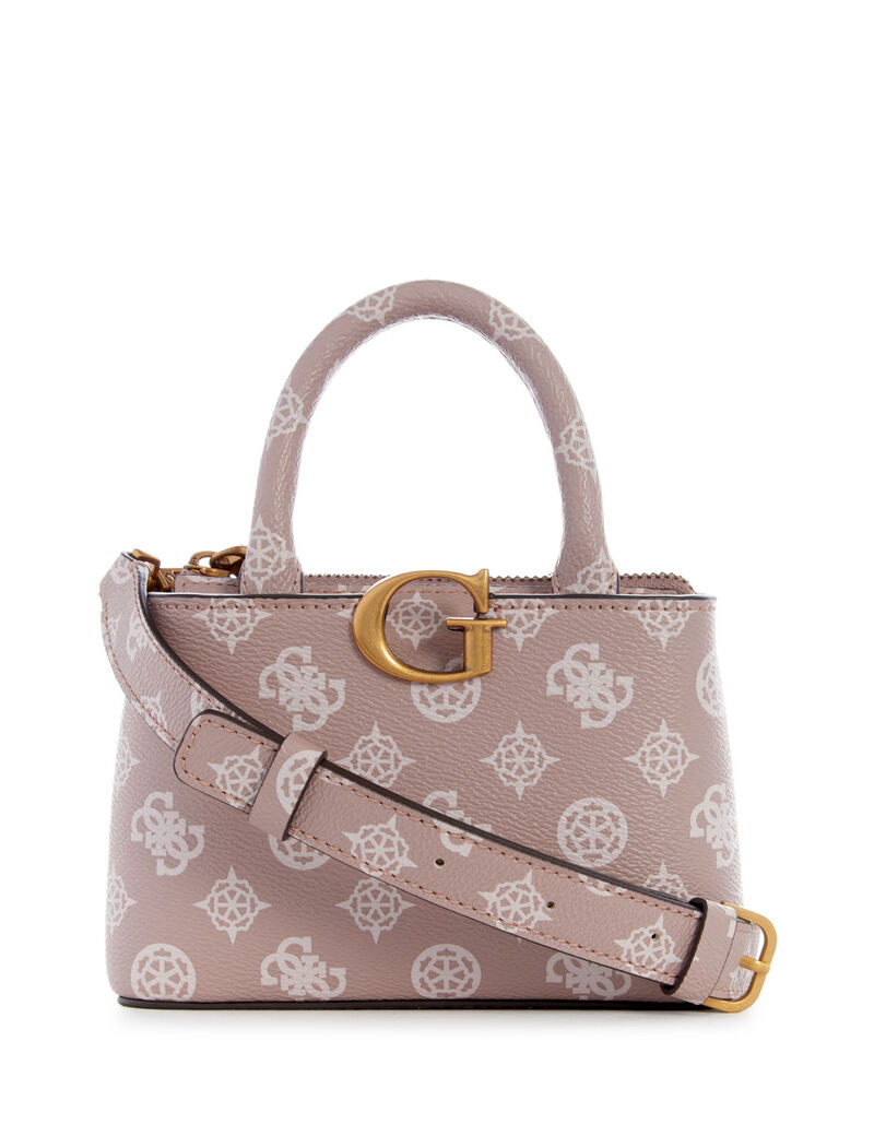 Shop GUESS G Vibe Mini Satchel, Pink | GUESS KSA