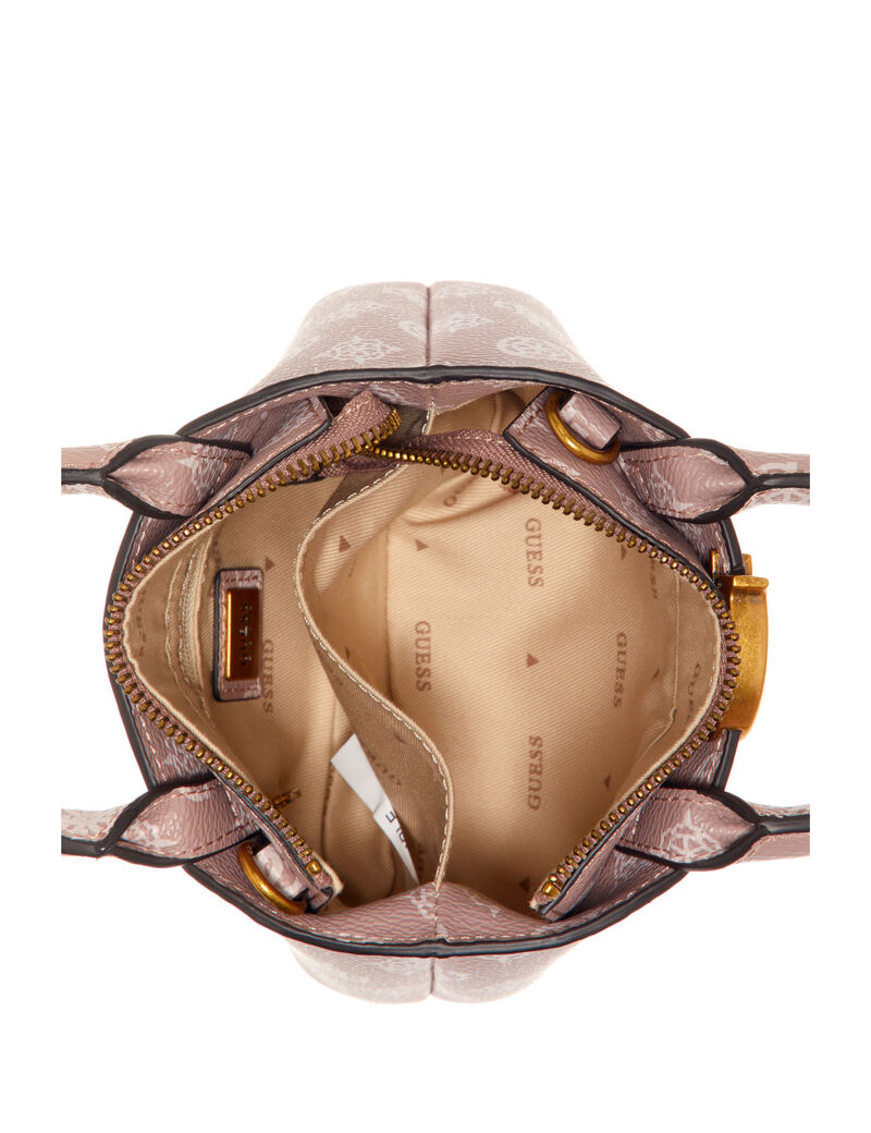 Shop GUESS G Vibe Mini Satchel, Pink | GUESS KSA