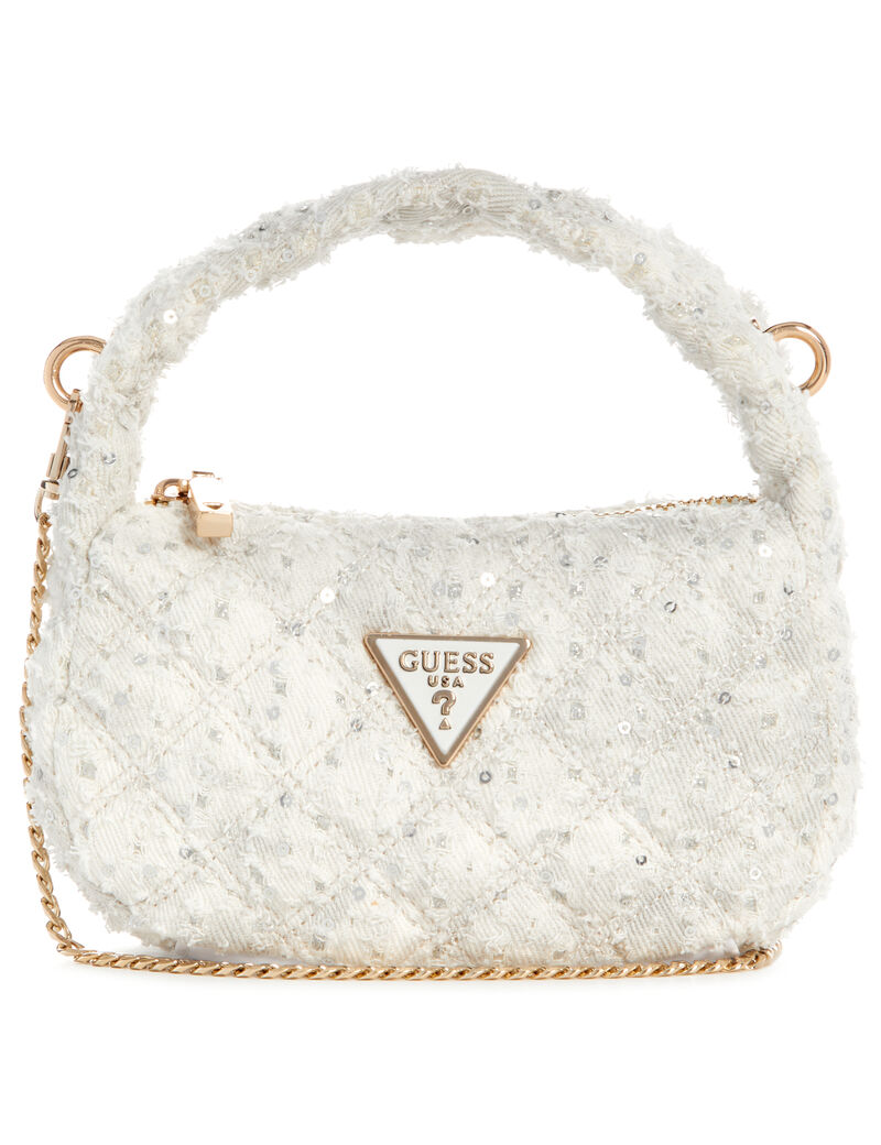 Shop GUESS RIANEE QUILT MINI HOBO, | GUESS KSA